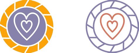 Heart Chip Icon 42727365 Vector Art At Vecteezy