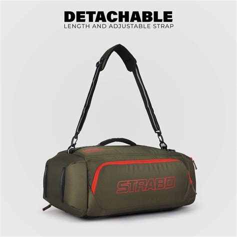 Strabo Camper 2 In 1 Convertible Duffel Bag And Backpack 55 Liter