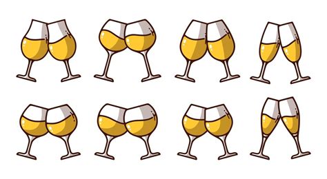 Premium Vector Hand Drawn Doodle Wine Glass