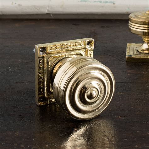 Georgian Style Brass Door Knobs Door Furniture And Brassfoundry