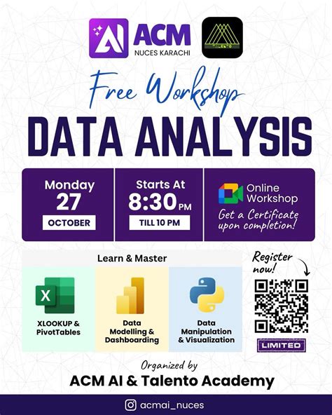 Join Our Free Data Analysis Workshop In Collaboration With Talento