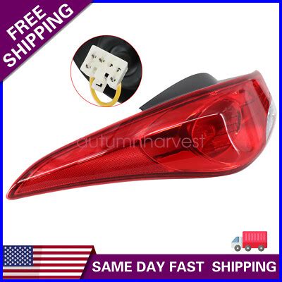 Fits 2011 2013 Hyundai Elantra Left Driver Side Tail Light Certified