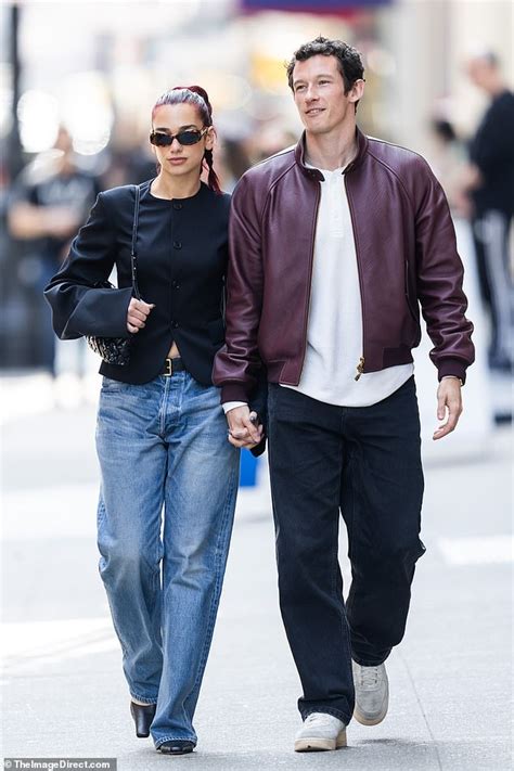 Dua Lipa And Boyfriend Callum Turner Cant Keep Their Hands Off Each