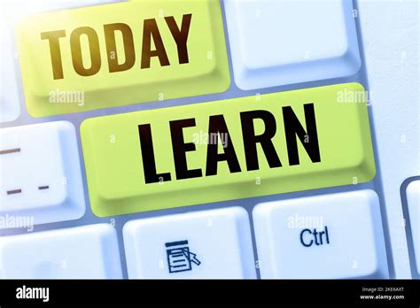 Sign Displaying Learn Business Idea Process Of Acquiring New Modifying