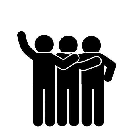 Stick Figures Holding Hands Clipart Royalty Free Rf Clipart