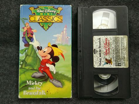 Walt Disney Mini Classics Mickey And The Beanstalk Vhs 1991 18 00 My Xxx Hot Girl