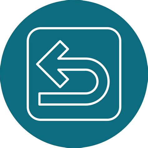 Return Vector Icon 20946099 Vector Art At Vecteezy