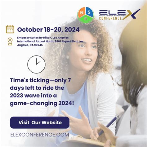 Elexconference2024 Professionalsuccess Savethedate Elexconference2024 Professionalsuccess