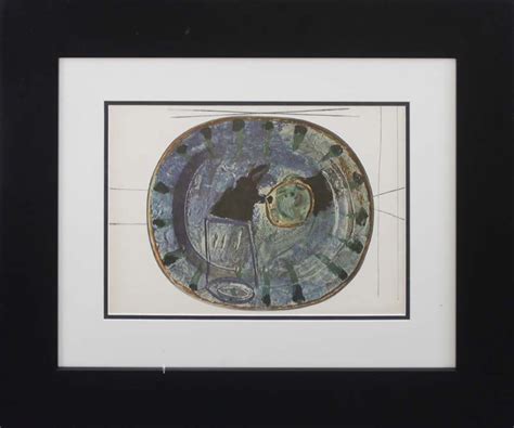 Pablo Picasso Serigraph From 1968 Ceramic Series Auction
