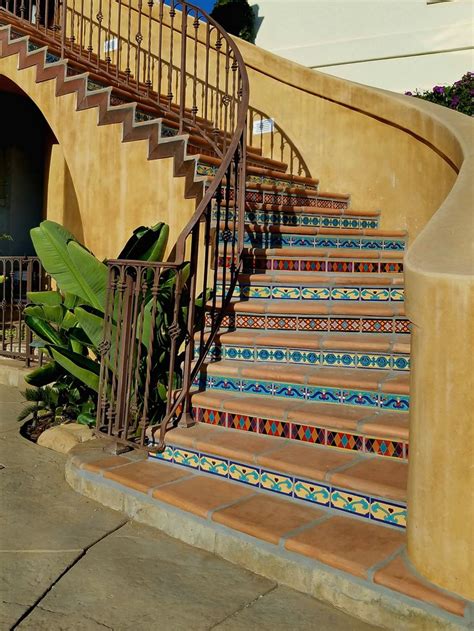 Spanish Outdoor Stairs
