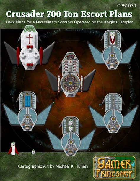 Crusader Class Close Escort Starship Deck Plans Gamer Printshop Sci Fi Map Sets Drivethrurpg Crusader Class Close Escort Starship Deck Plans Gamer Printshop Sci Fi Map Sets Drivethrurpg