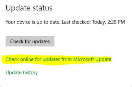 Is There A Run Command To Check For Windows Updates Online Windows Forums