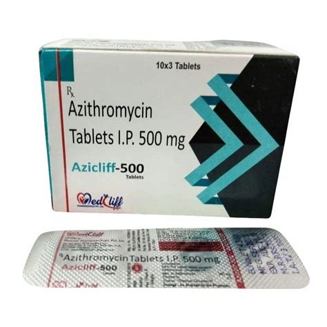 500mg Azithromycin Tablet Ip At Rs 219 Box Varanasi Id 2850797282362