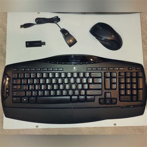 Logitech Computers Laptops And Parts Logitech Cordless Laser Keyboard With Cordless Laser