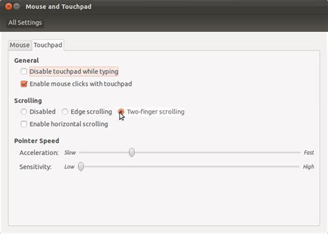 laptop how to make ubuntu support touchpad scrolling ask ubuntu