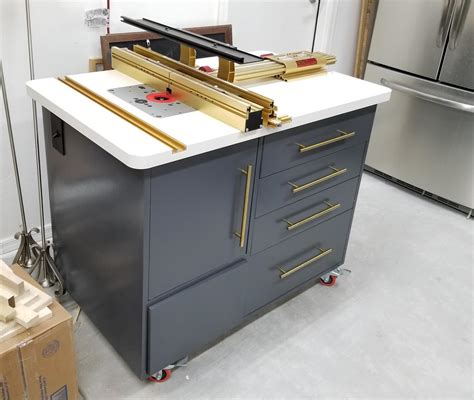 Finished My Router Table First Real Project I Have Completed R