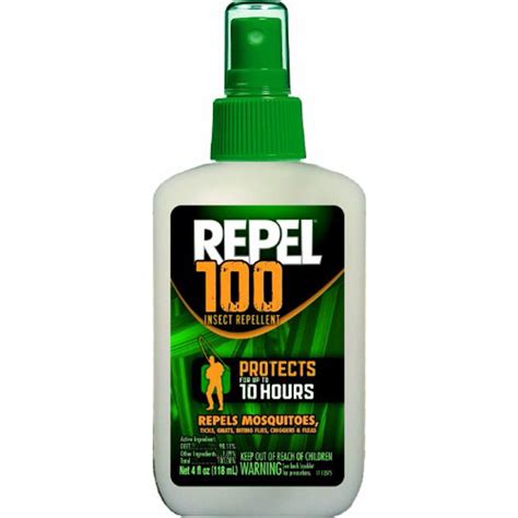 4 Pack Repel 94108 100 Insect Repellent 4 Oz Pump Spray Single