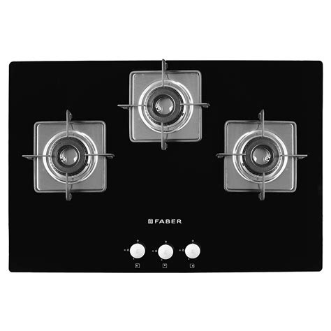 Faber Hobtop Brass Three Burner Gas Stove Glass At ₹ 12000 Piece In Madurai