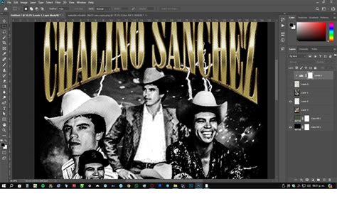 Chalino Sanchez Dtf Halftone Design For Printing On Dark Clothing Png