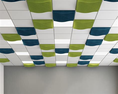3d Sound Absorbent Acoustic Ceiling Tiles Echodeco By Mergeworks Madison Liquidators