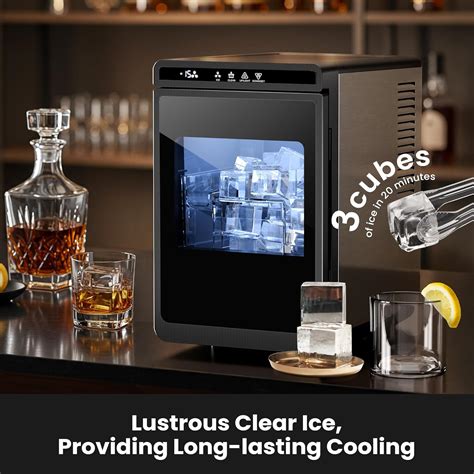 Kismile Clear Square Ice Cubes Makers 58003rim0 Kismile