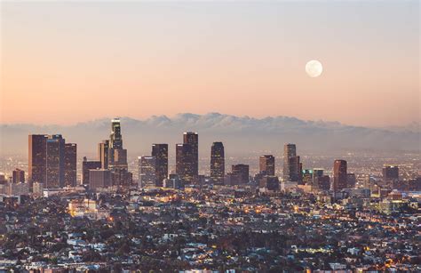 La Skyline Wallpapers On Wallpaperdog