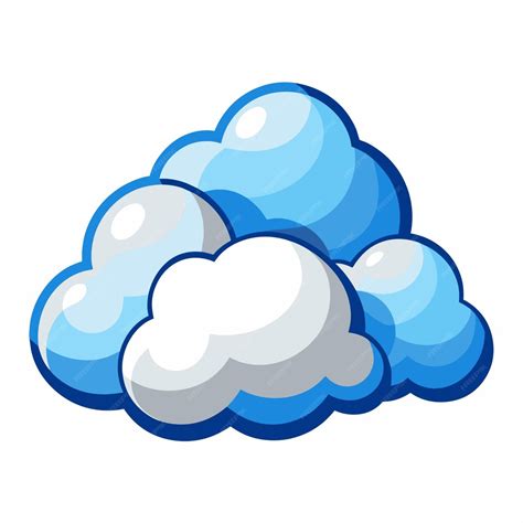 Premium Vector Cloud Background Vector