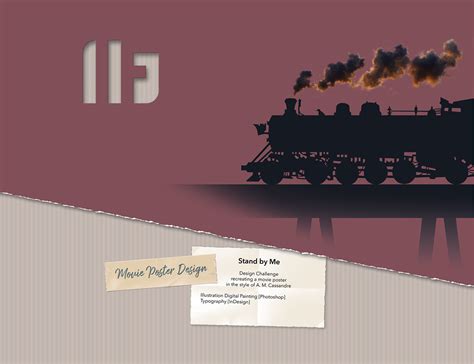 Stand By Me Homage To A M Cassandre Poster Design On Behance