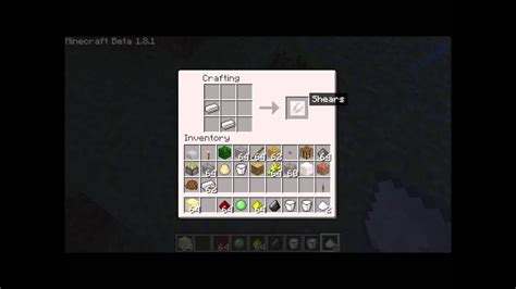 How To Craft Shears In Minecraft Windows 10 At Matthew Tindal Blog