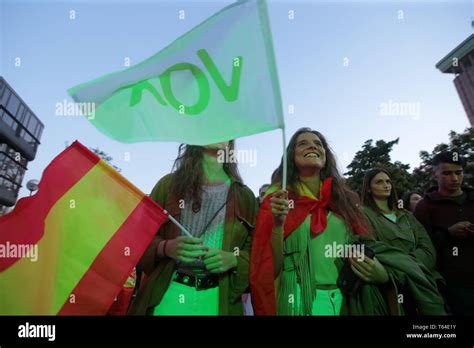 Madrid Spain 28th Apr 2019 28042019 General Election Spain Of