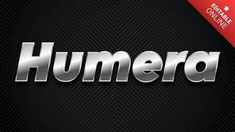 Humera Text Effect Generator