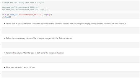 Solved Check The Sep Setting When Open A Csv File