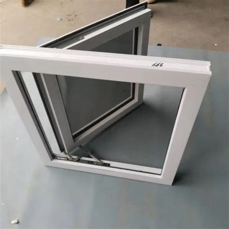 French Style Hurricane Impact Upvc Pvc Casement Hinge Windows With