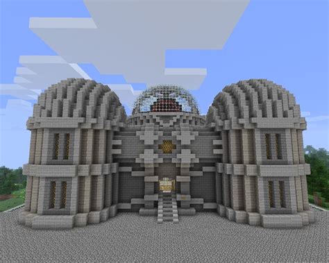 Spawn Building Town Hall Minecraft Map