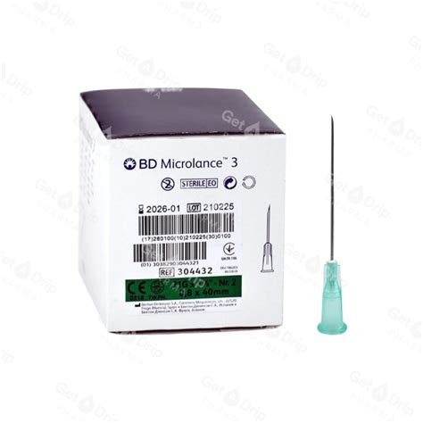 Bd Microlance Green Needles 21g X 15 Get A Drip Pharma