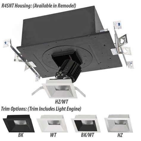 Wac Lighting R3csdt Hzwt Ocularc Led Hazewhite Recessed Lighting In