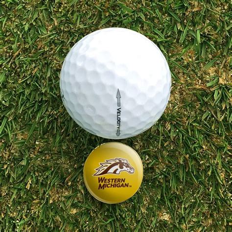Review Graphics And More Western Michigan University Logo Golf Hat Clip