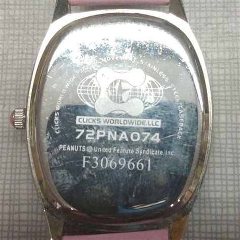 Vintage Snoopy And Woodstock Watch Gem