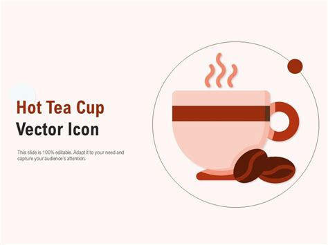 Hot Tea Cup Vector Icon Ppt Powerpoint Presentation Slides Samples