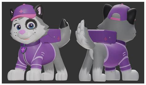 Paw Patrol Oc Airica Comission By Unknowndata Br On Deviantart