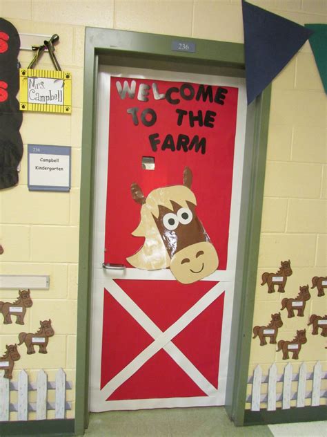 Back To School On The Farm Farm Classroom Theme Farm Theme Preschool
