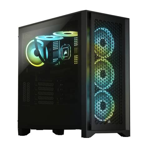 เคสคอมพิวเตอร์ Corsair Computer Case 4000d Airflow Tg Black