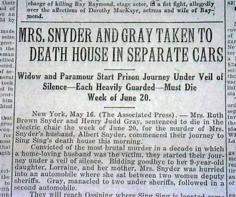 Ruth Snyder Photos 3 Murderpedia The Encyclopedia Of Murderers