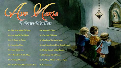 May Is The Month Of Mary Lets Sing To Our Mother Songs To Maryholy