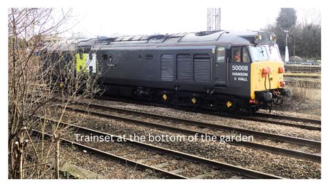 Thunderer Class 50008 66010 08704 And 60021 At Knottingley Depot