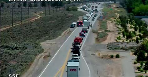 Traffic Moving Again On Pyramid Highway After Crash Near Calle De La