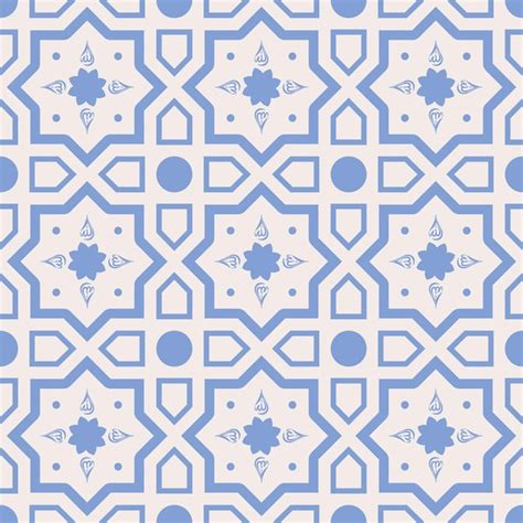 Premium Vector Arabic Pattern Template