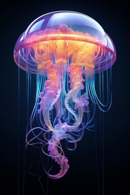 Jelly Fish Premium Ai Generated Image