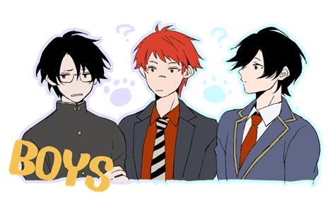 「男子制服 」さざれのイラスト