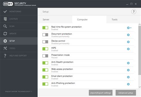 Microsoft SharePoint Security ESET